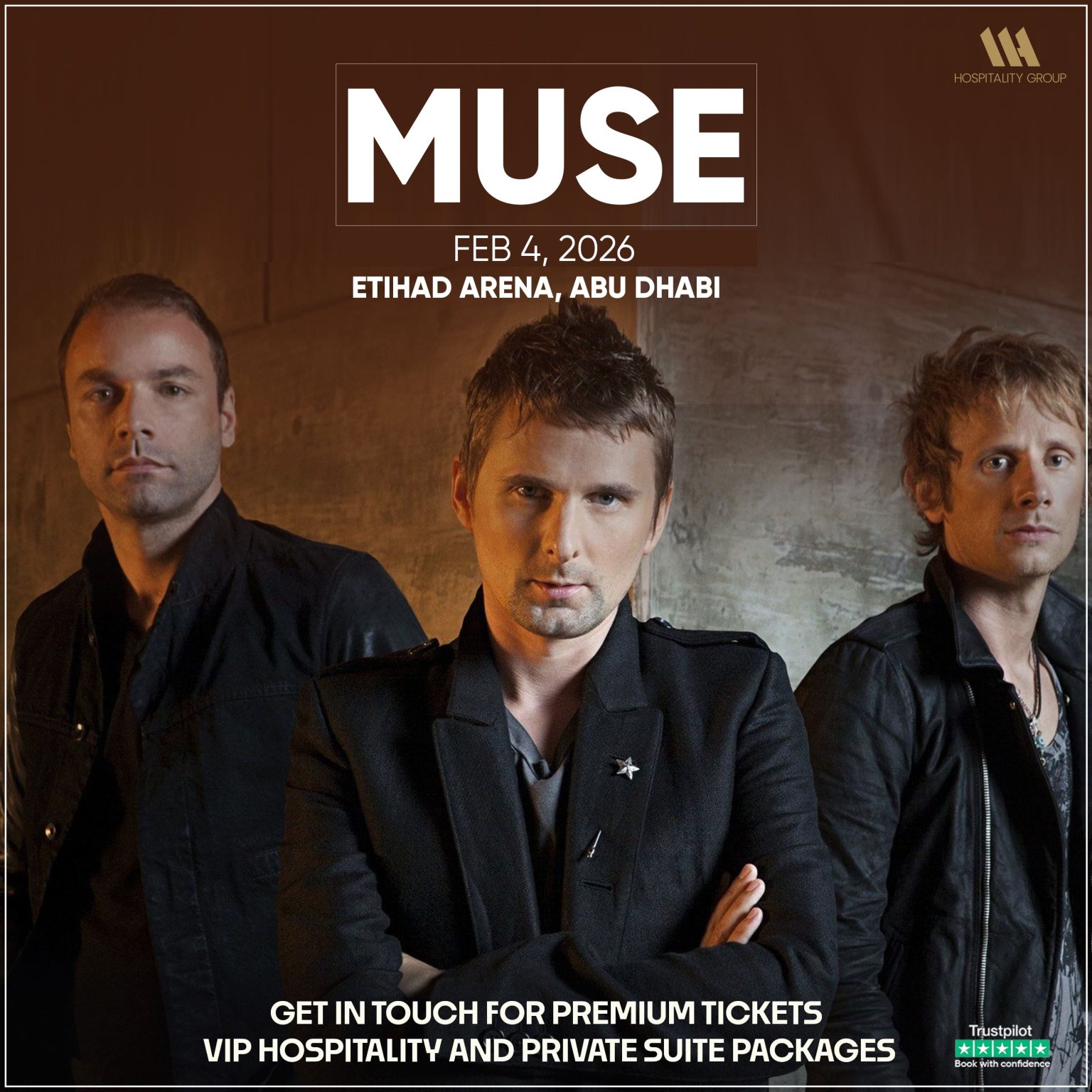 UAE Concerts 2025–2026 | VIP Tickets & Exclusive Access