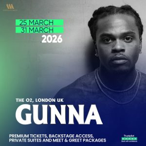 Gunna Concert 2026: VIP Tickets & Premier Experiences